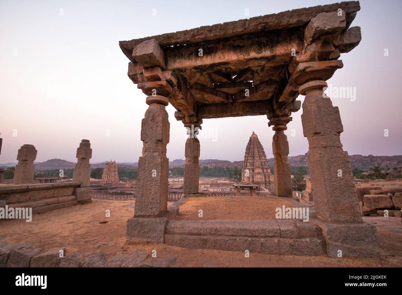 virupaksha temple hampi Stock Photo - Alamy