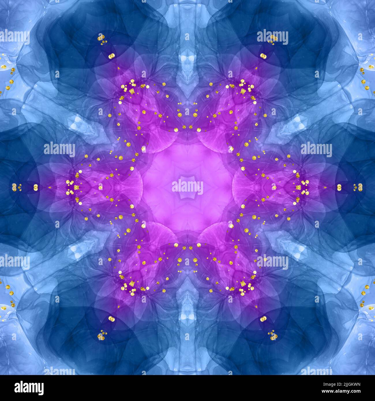 Abstract Computer generated Fractal design. A fractal is a never-ending ...