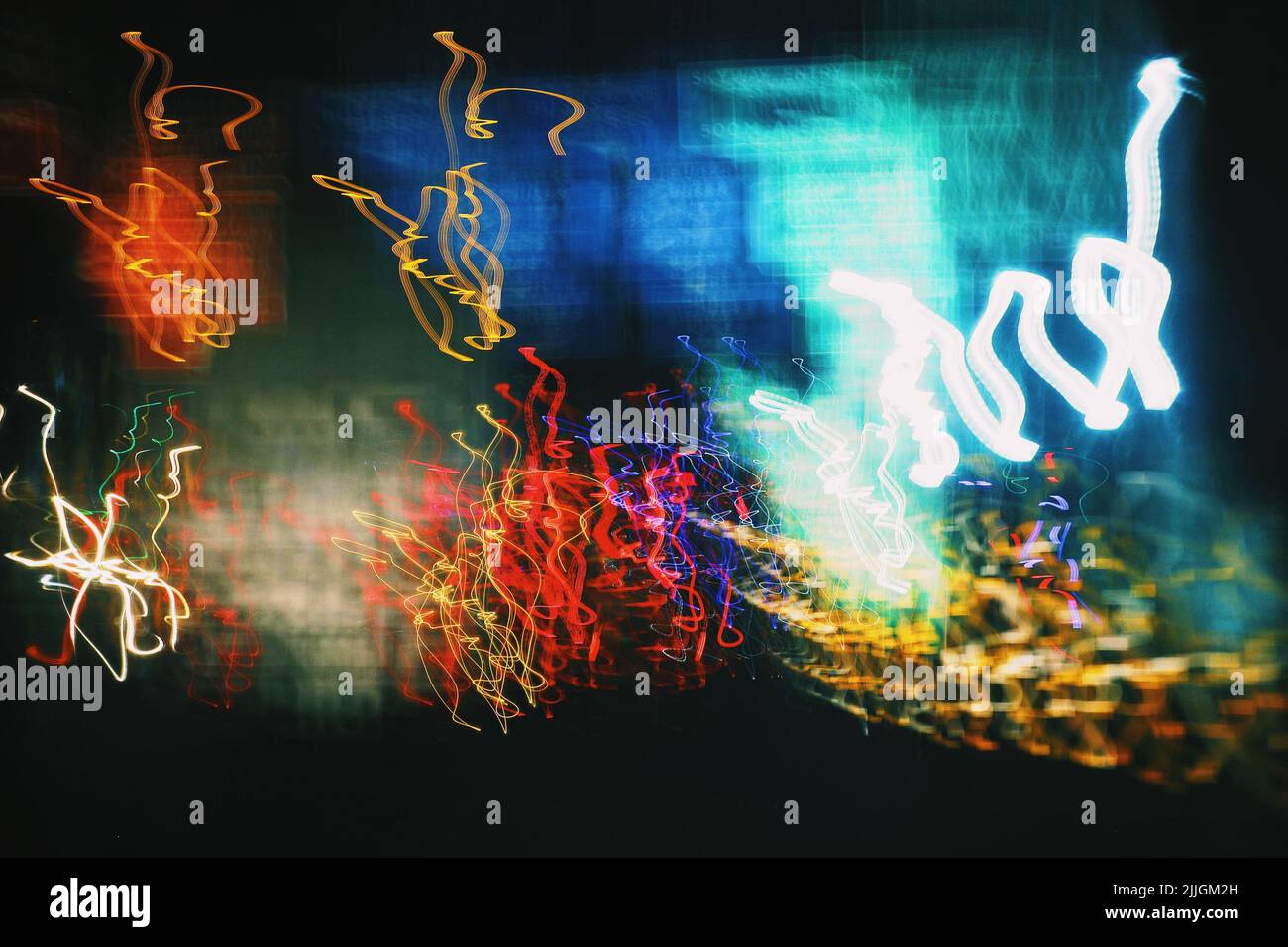 A different color light effect Stock Photo - Alamy