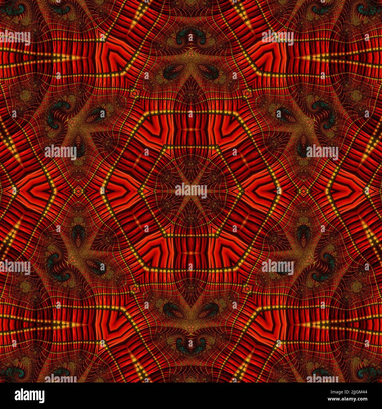 Abstract Computer Generated Fractal Design A Fractal Is A Never Ending