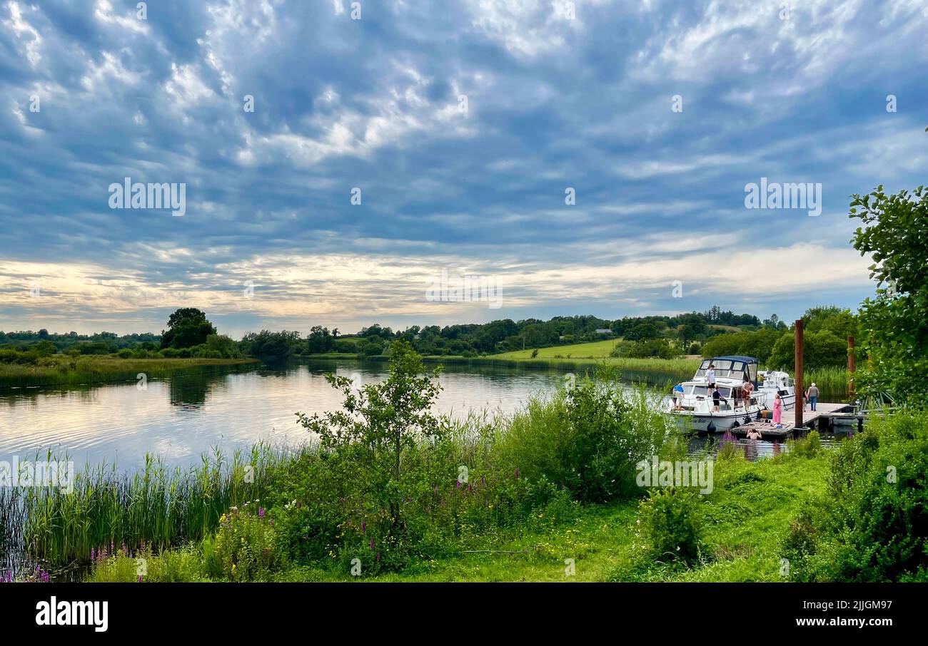 Carrick on Shannon Ireland Stock Photo - Alamy