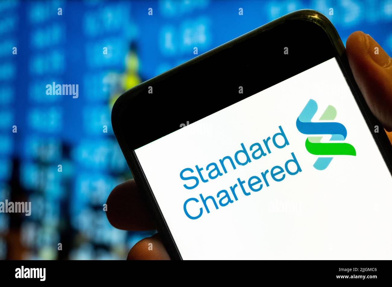 Standard chartered logo hi-res stock photography and images - Alamy
