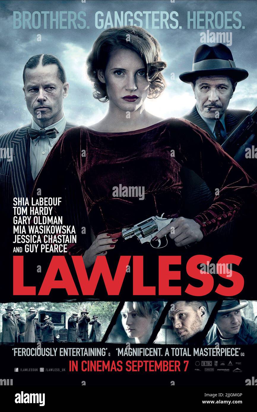 Tom Hardy Lawless Poster