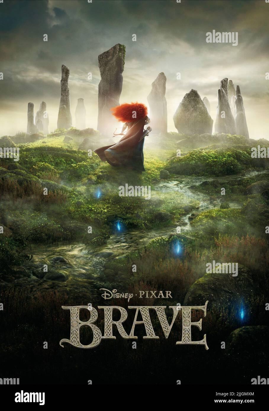 PRINCESS MERIDA POSTER, BRAVE, 2012 Stock Photo - Alamy