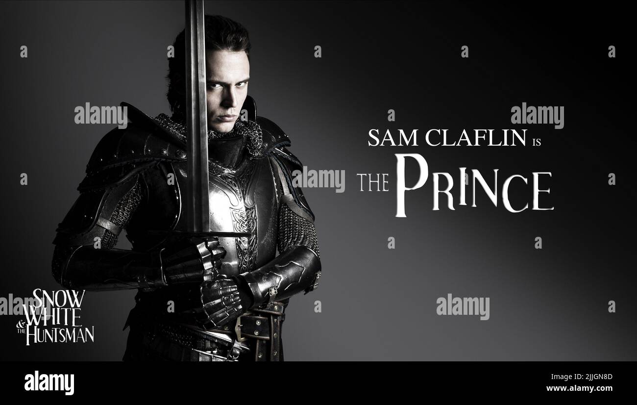 SAM CLAFLIN POSTER, SNOW WHITE AND THE HUNTSMAN, 2012 Stock Photo - Alamy