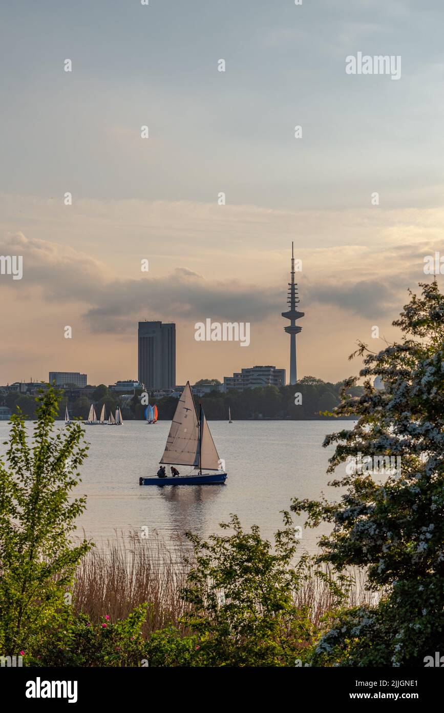 Alster tower hi-res stock photography and images - Alamy