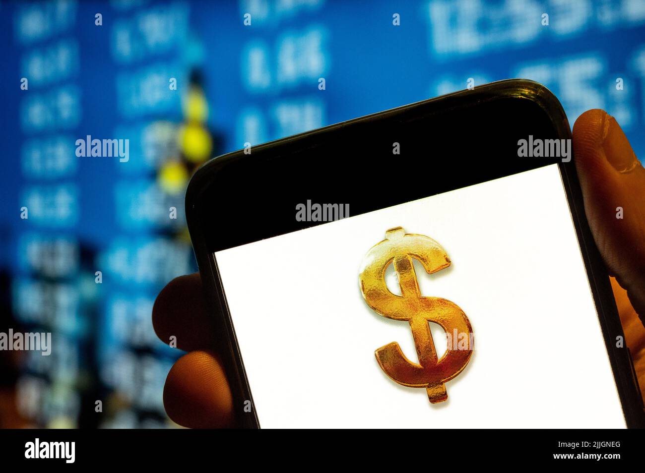 China. 25th July, 2022. In this photo illustration, the currency of the ...