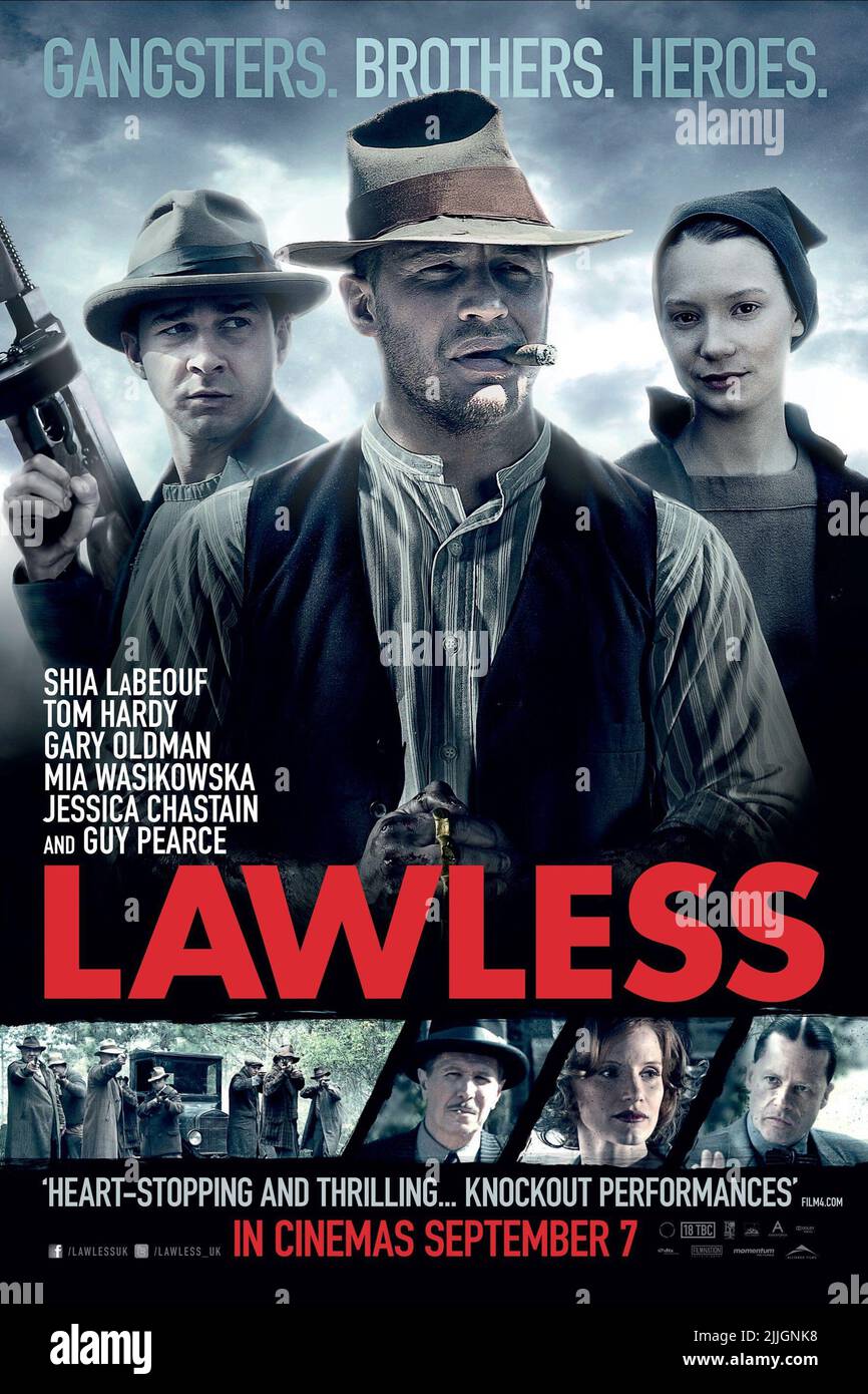 Tom Hardy Lawless Wallpaper