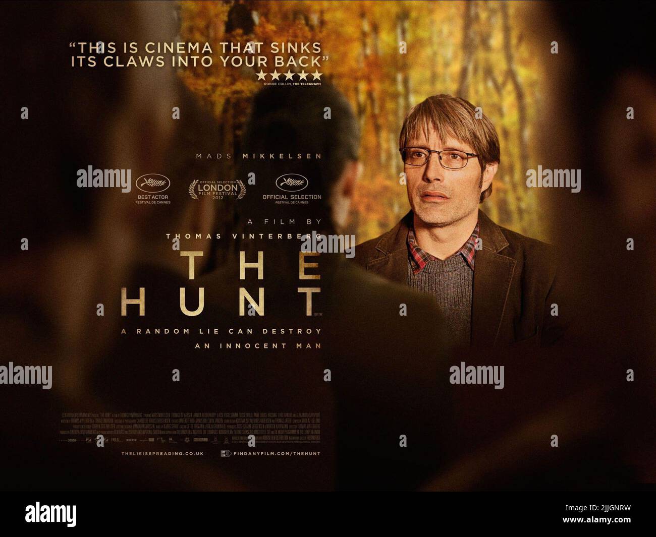 MADS MIKKELSEN POSTER, THE HUNT, 2012 Stock Photo - Alamy
