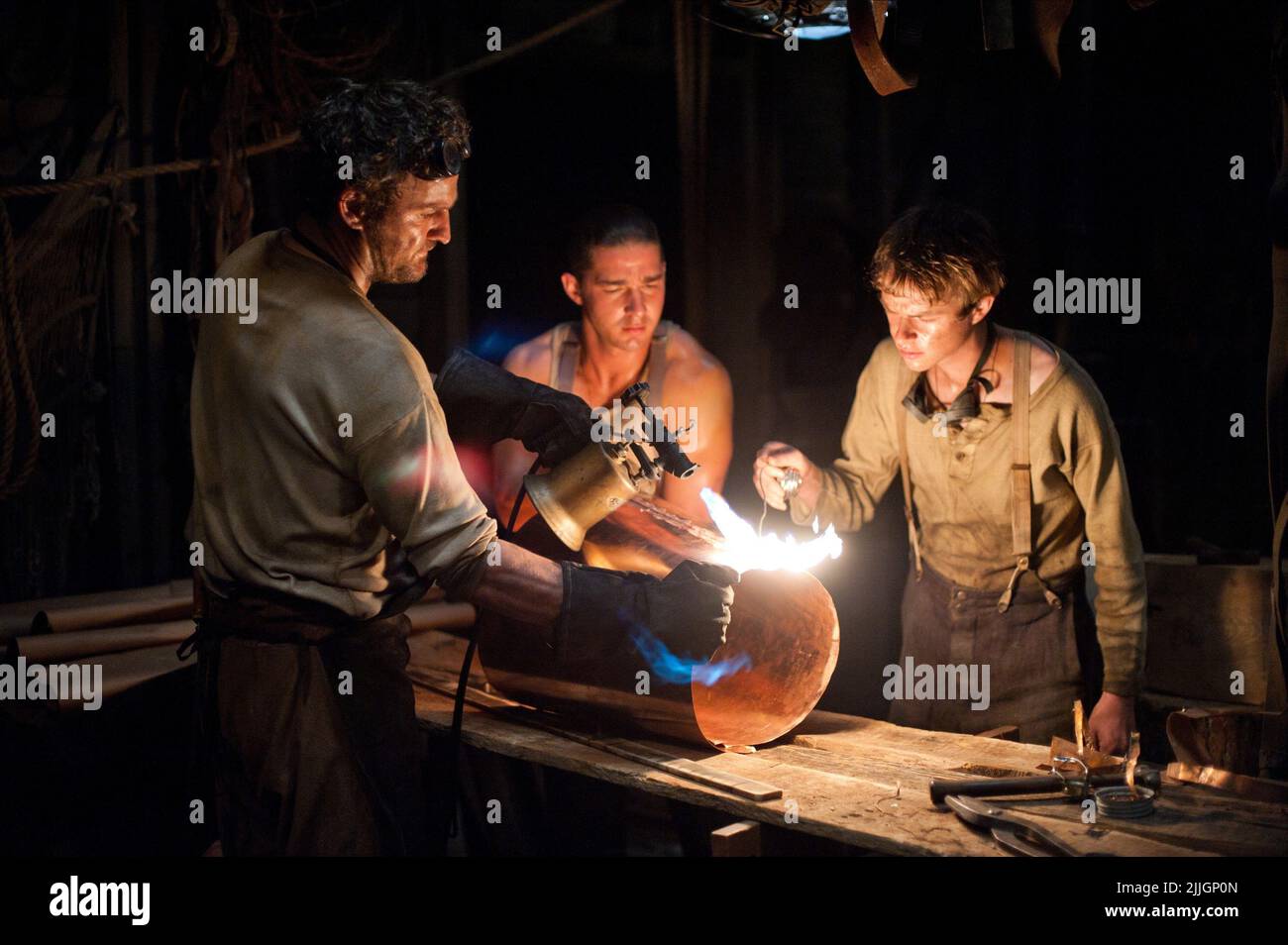JASON CLARKE, SHIA LABEOUF, DANE DEHAAN, LAWLESS, 2012 Stock Photo - Alamy