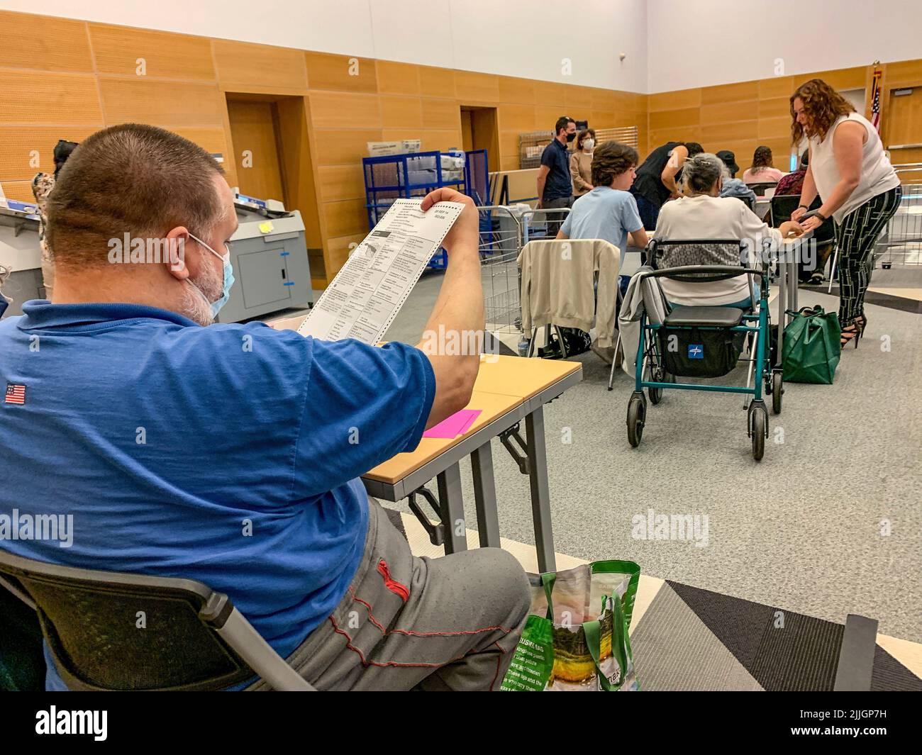 Ballot tabulation hi-res stock photography and images - Alamy