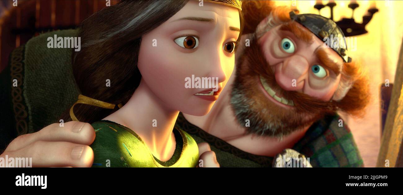 ELINOR,FERGUS, BRAVE, 2012 Stock Photo - Alamy