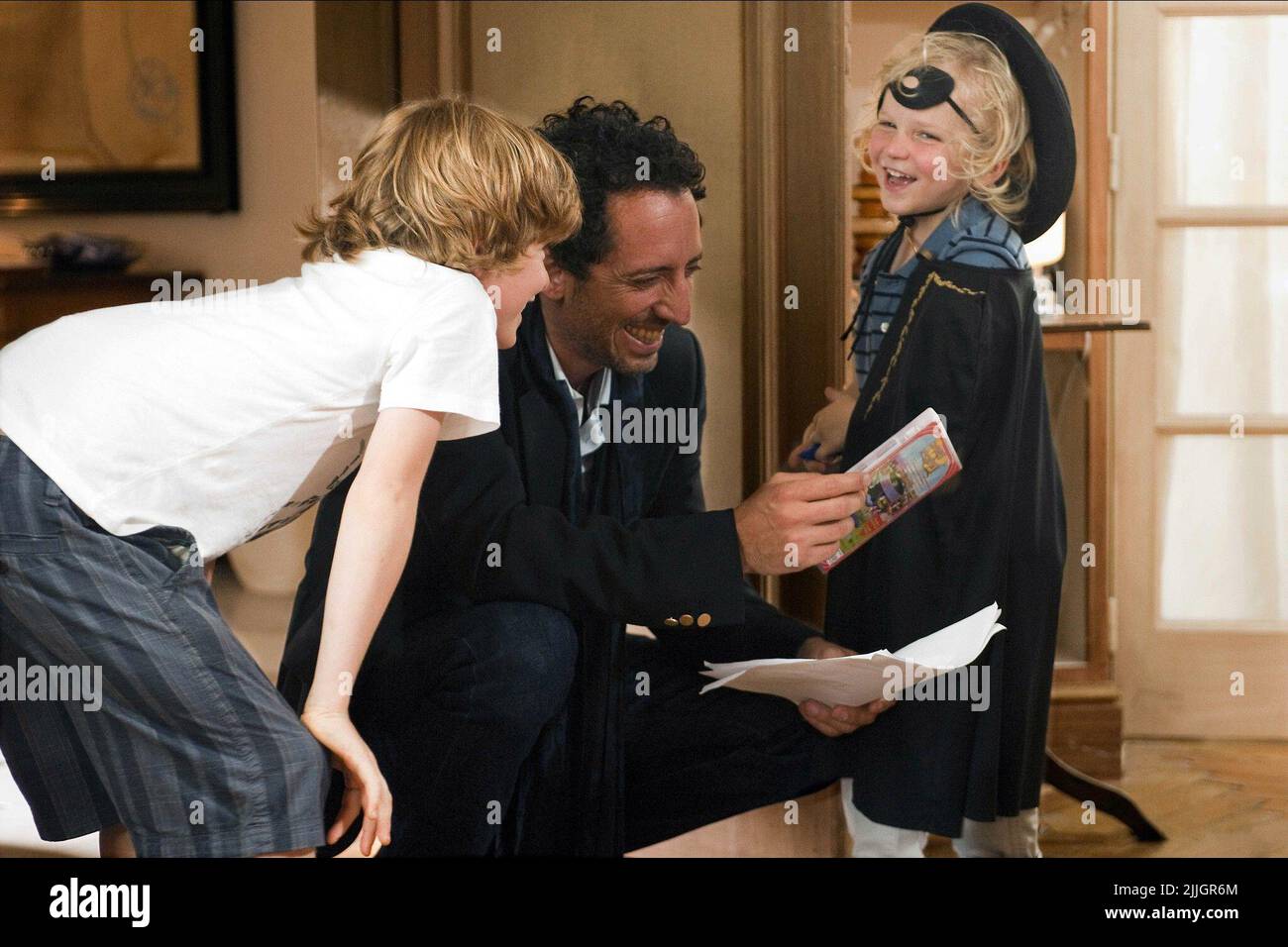 GAURON,ELMALEH,LELOUP, HAPPINESS NEVER COMES ALONE, 2012 Stock Photo ...