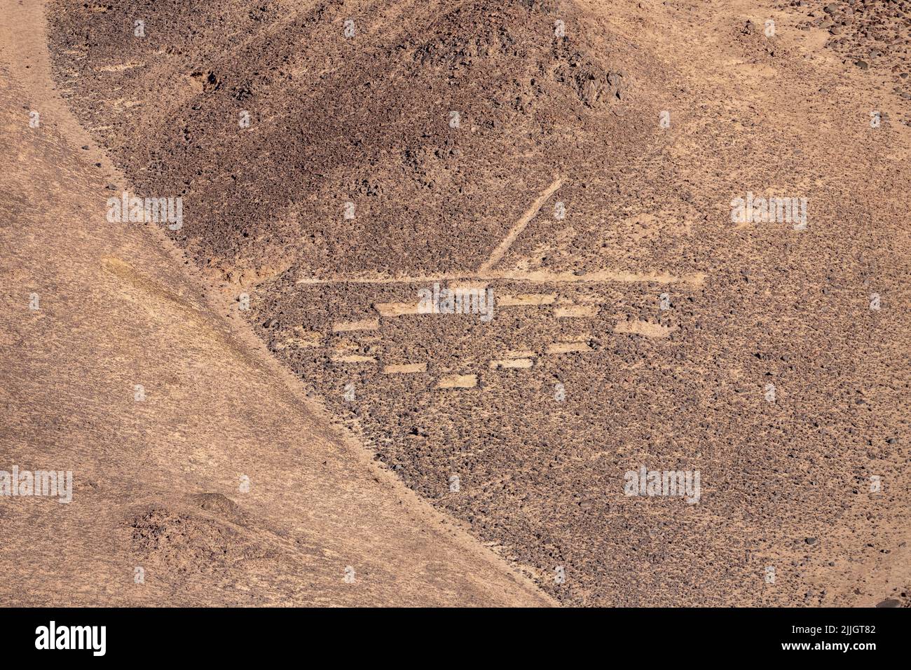 The Cerros Pintados Geoglyphs were made between 700 and 1500 A.D in the ...