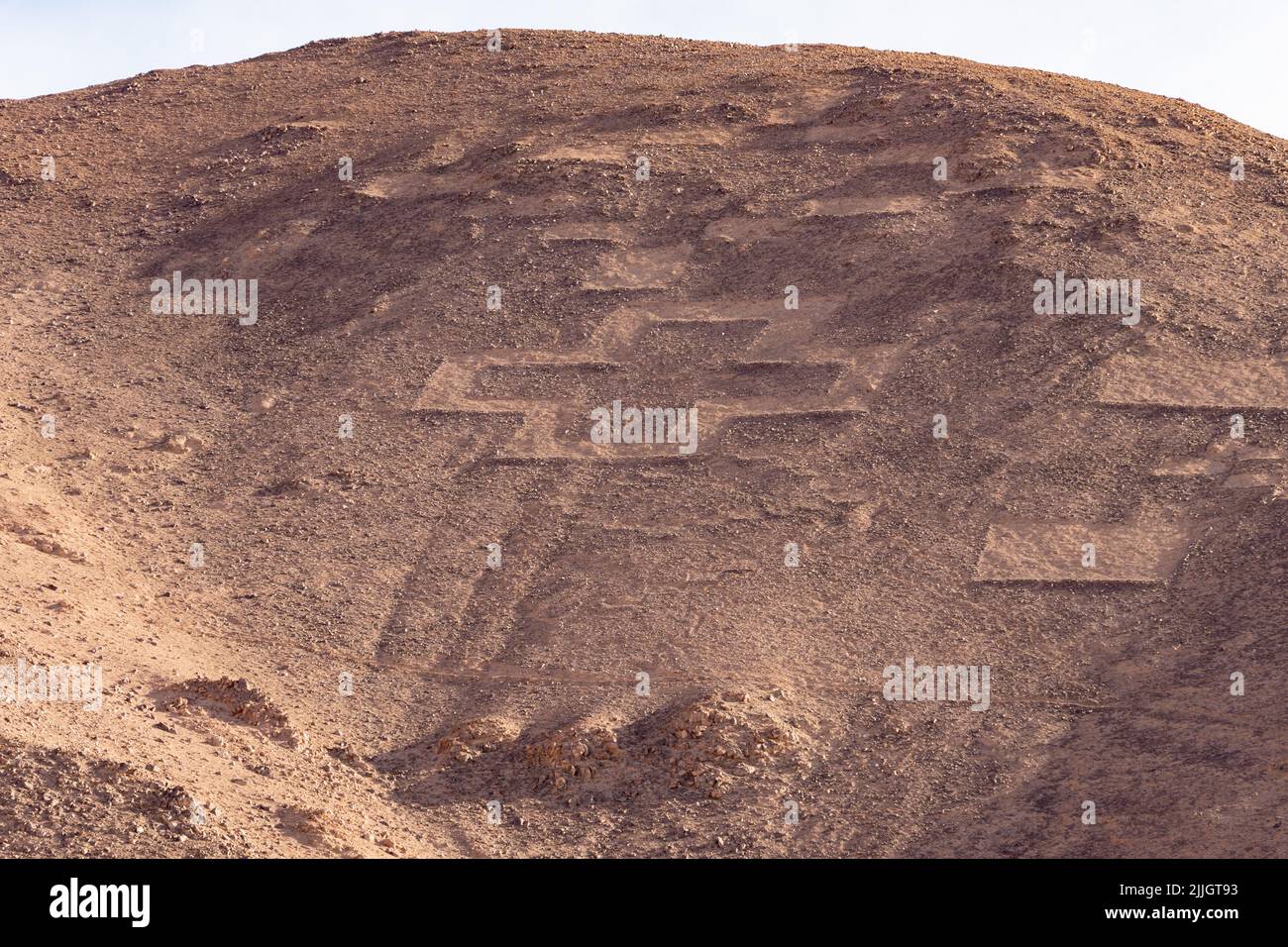 The Cerros Pintados Geoglyphs were made between 700 and 1500 A.D in the ...