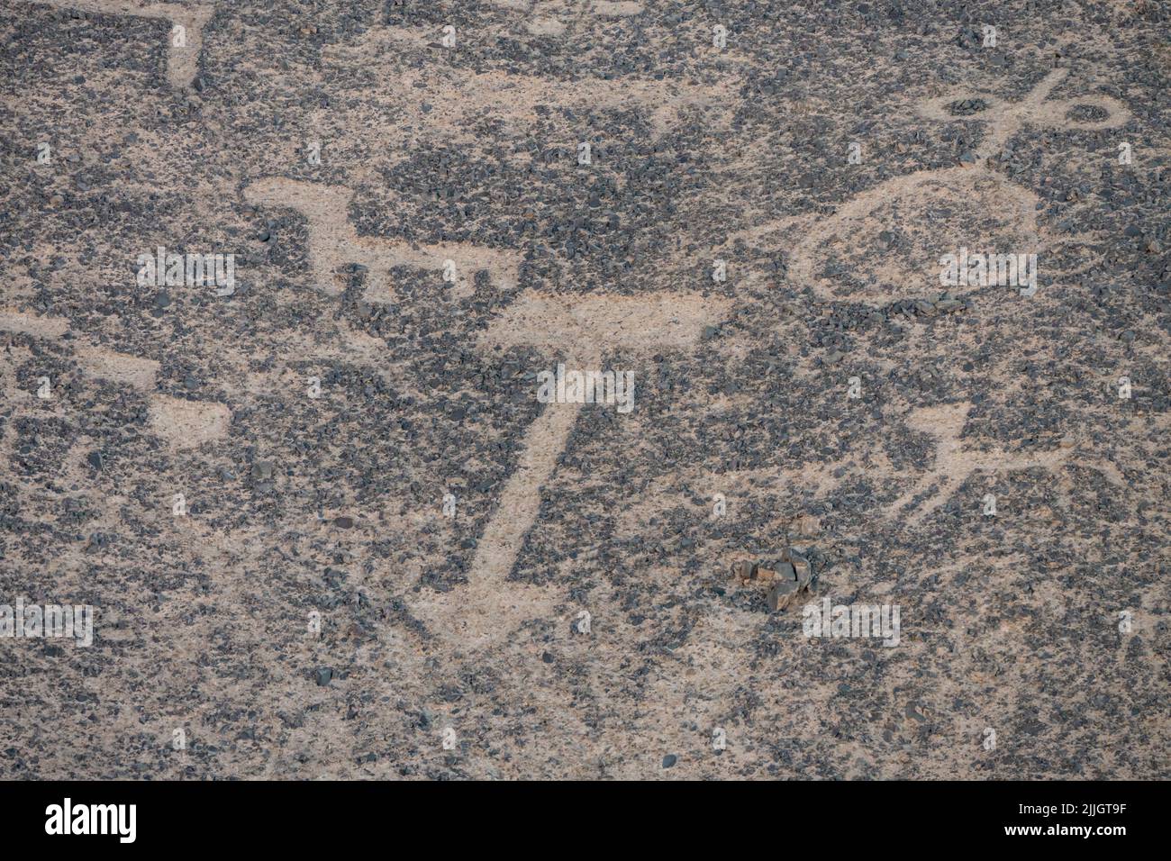 The Cerros Pintados Geoglyphs were made between 700 and 1500 A.D in the ...