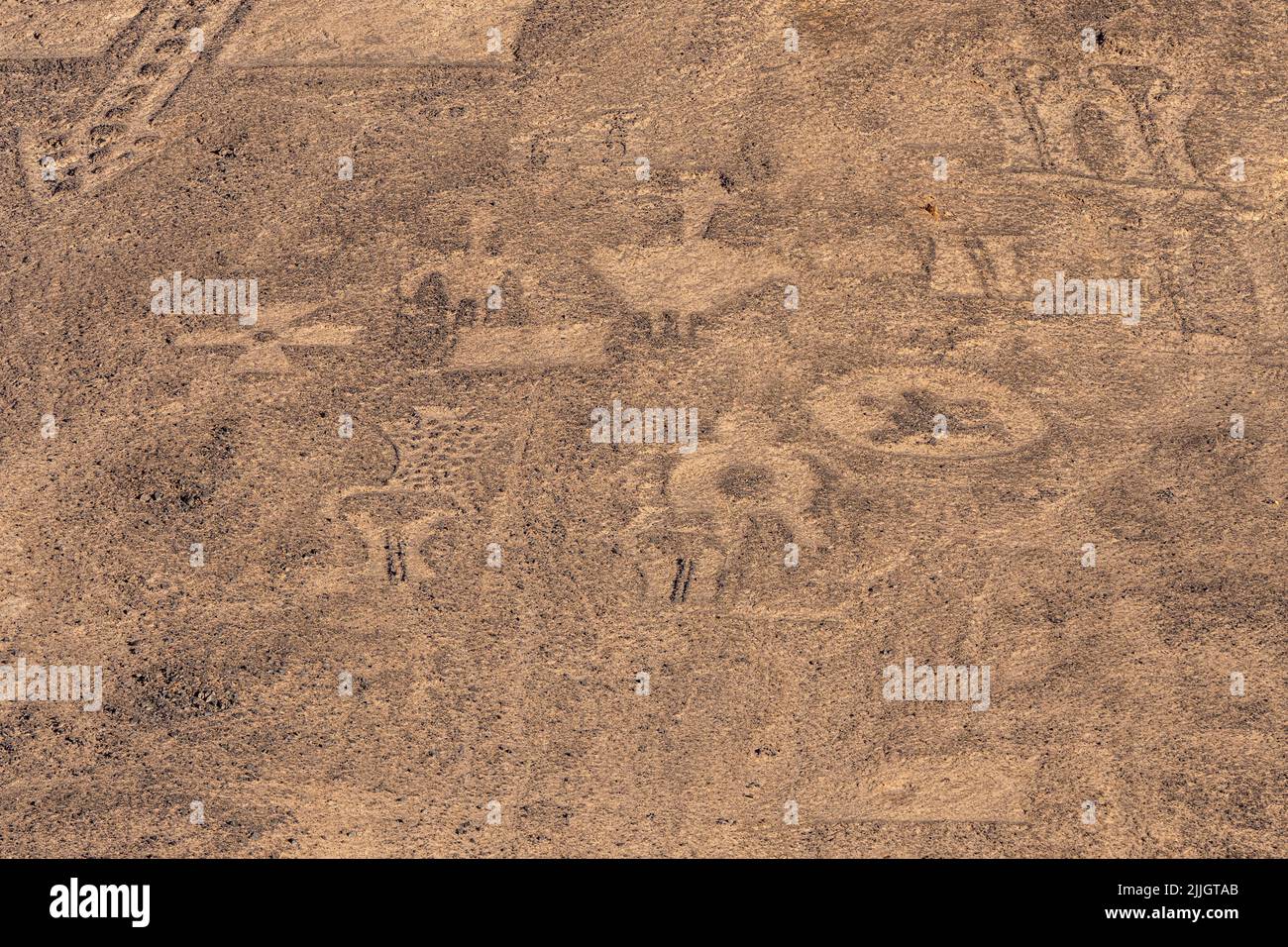The Cerros Pintados Geoglyphs were made between 700 and 1500 A.D in the ...