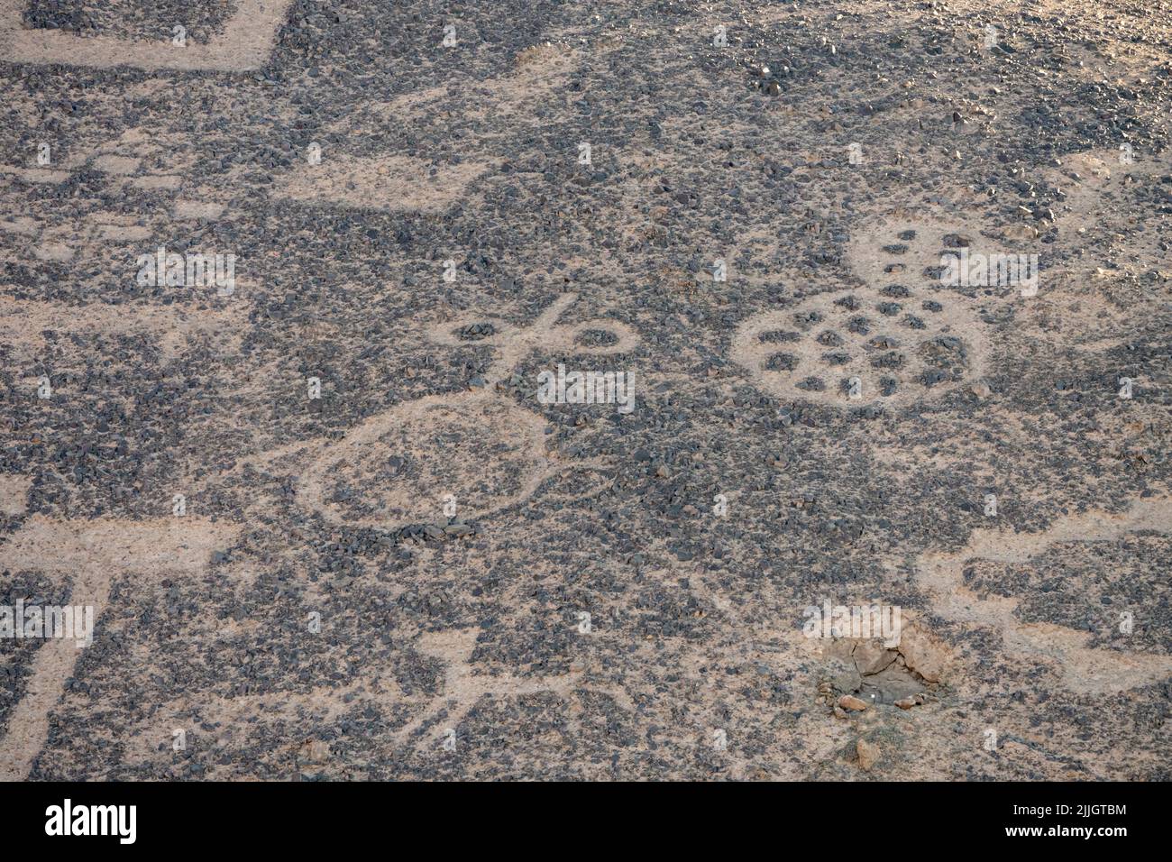 The Cerros Pintados Geoglyphs were made between 700 and 1500 A.D in the ...