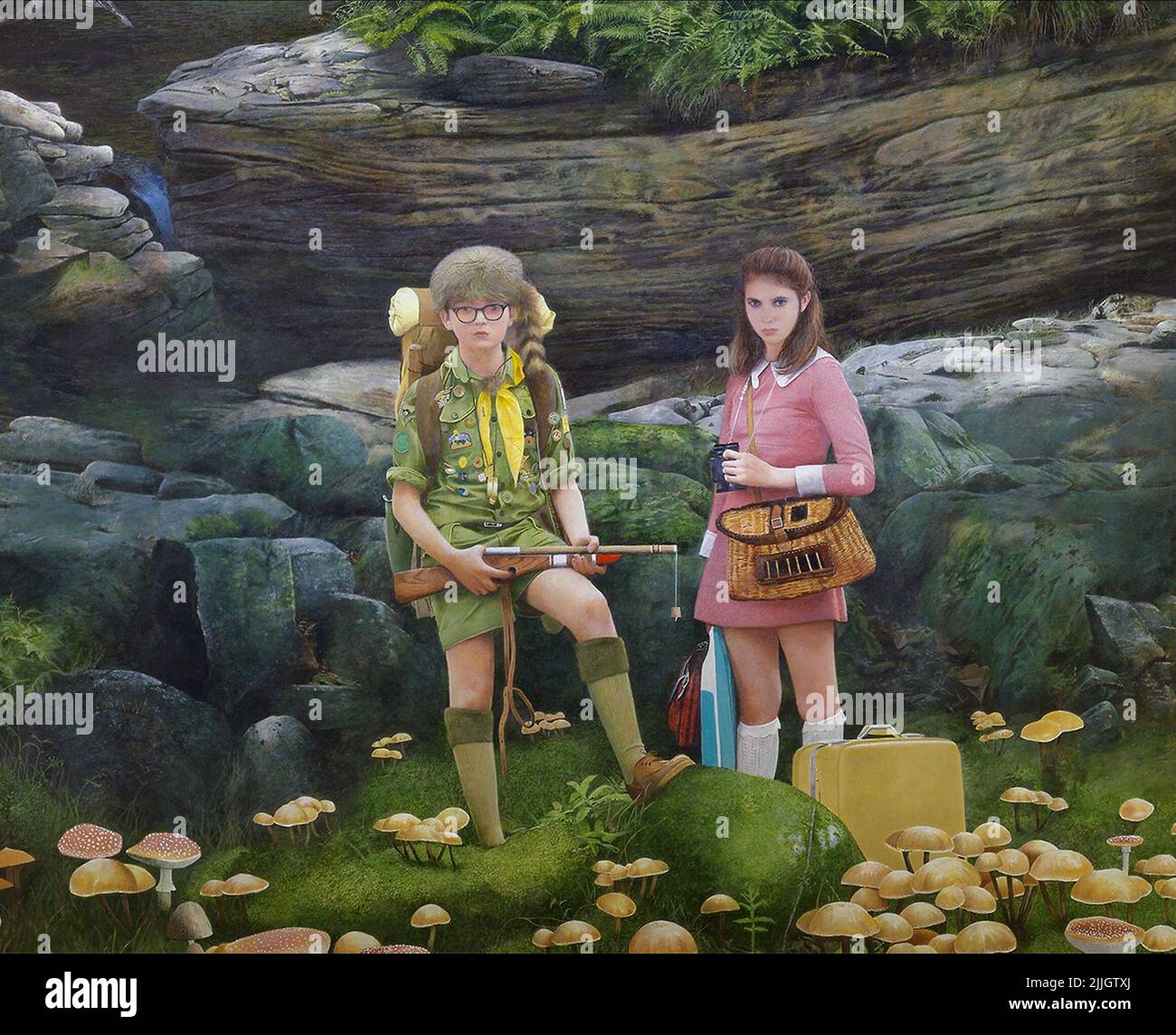 JARED GILMAN, KARA HAYWARD, MOONRISE KINGDOM, 2012 Stock Photo - Alamy