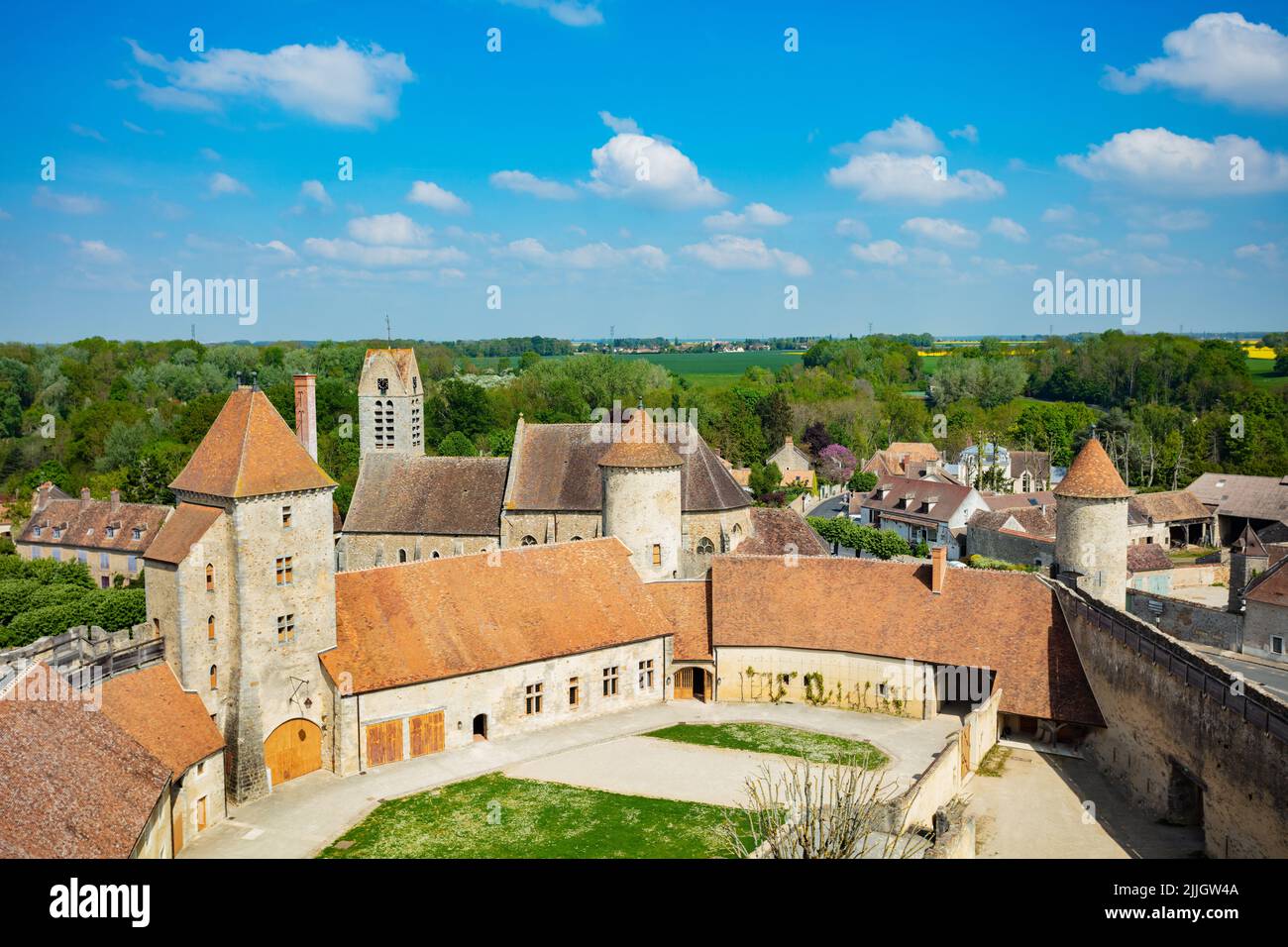 Chateau de blandy hi-res stock photography and images - Alamy