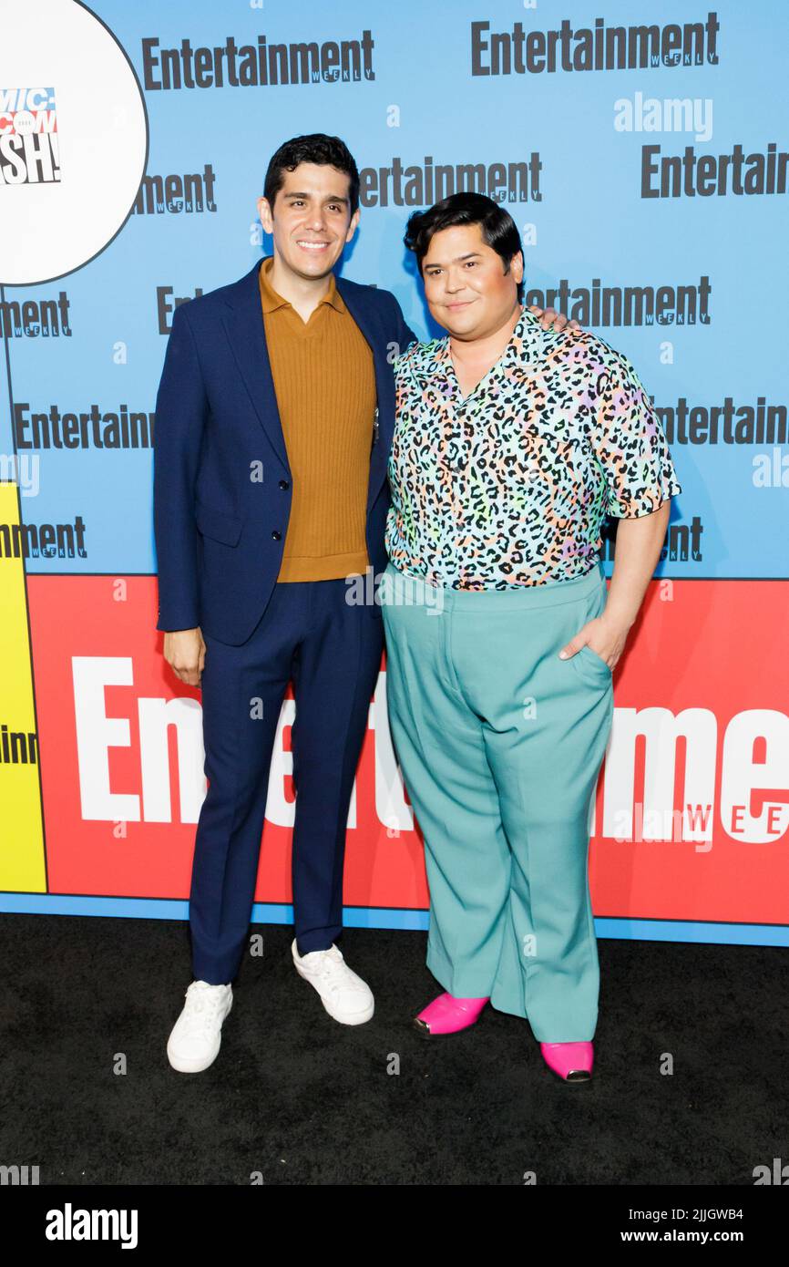 July 23, 2022, San Diego, California, U.S: Patrick Gomez and Harvey ...