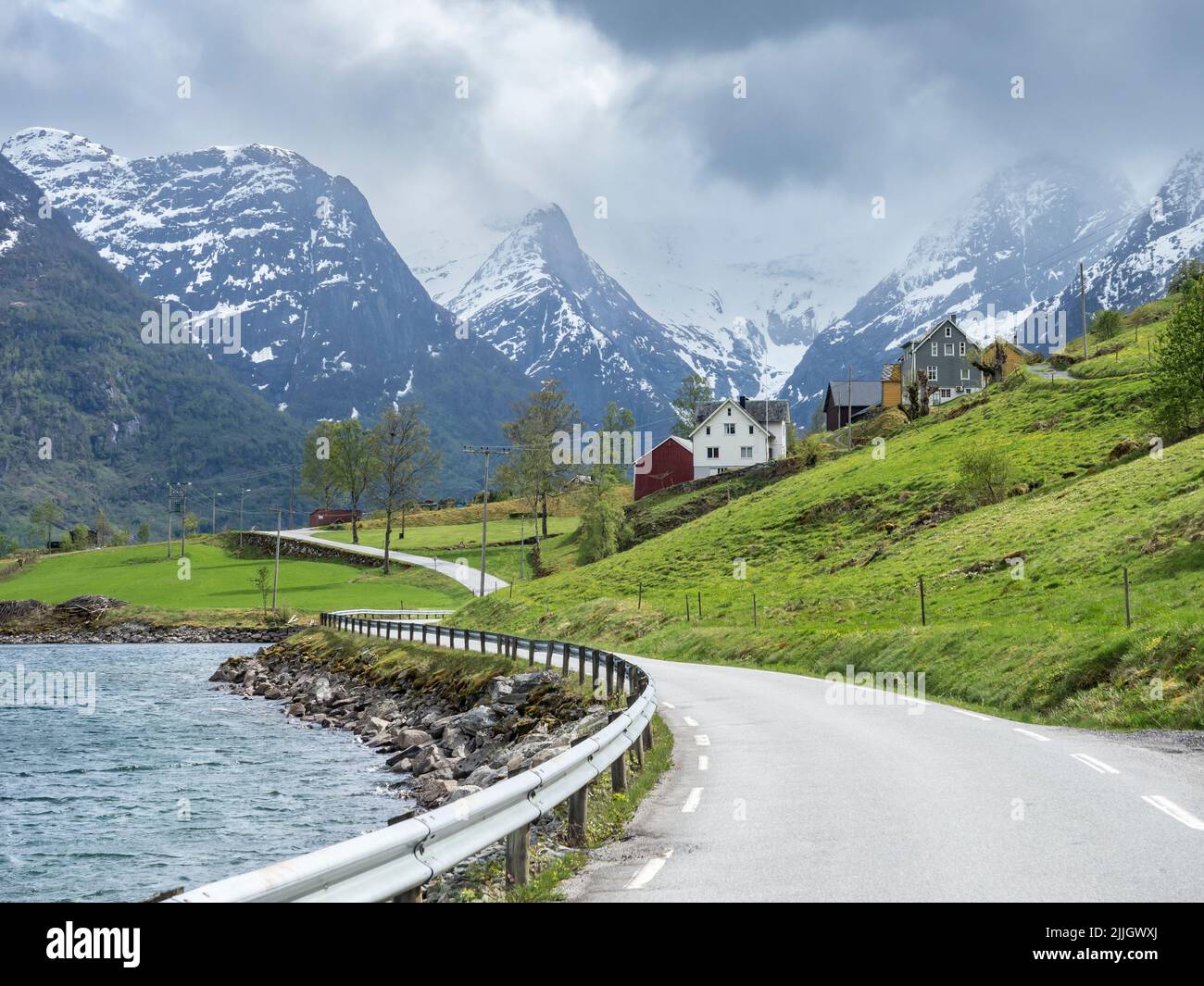Oldevatn lake hi-res stock photography and images - Alamy
