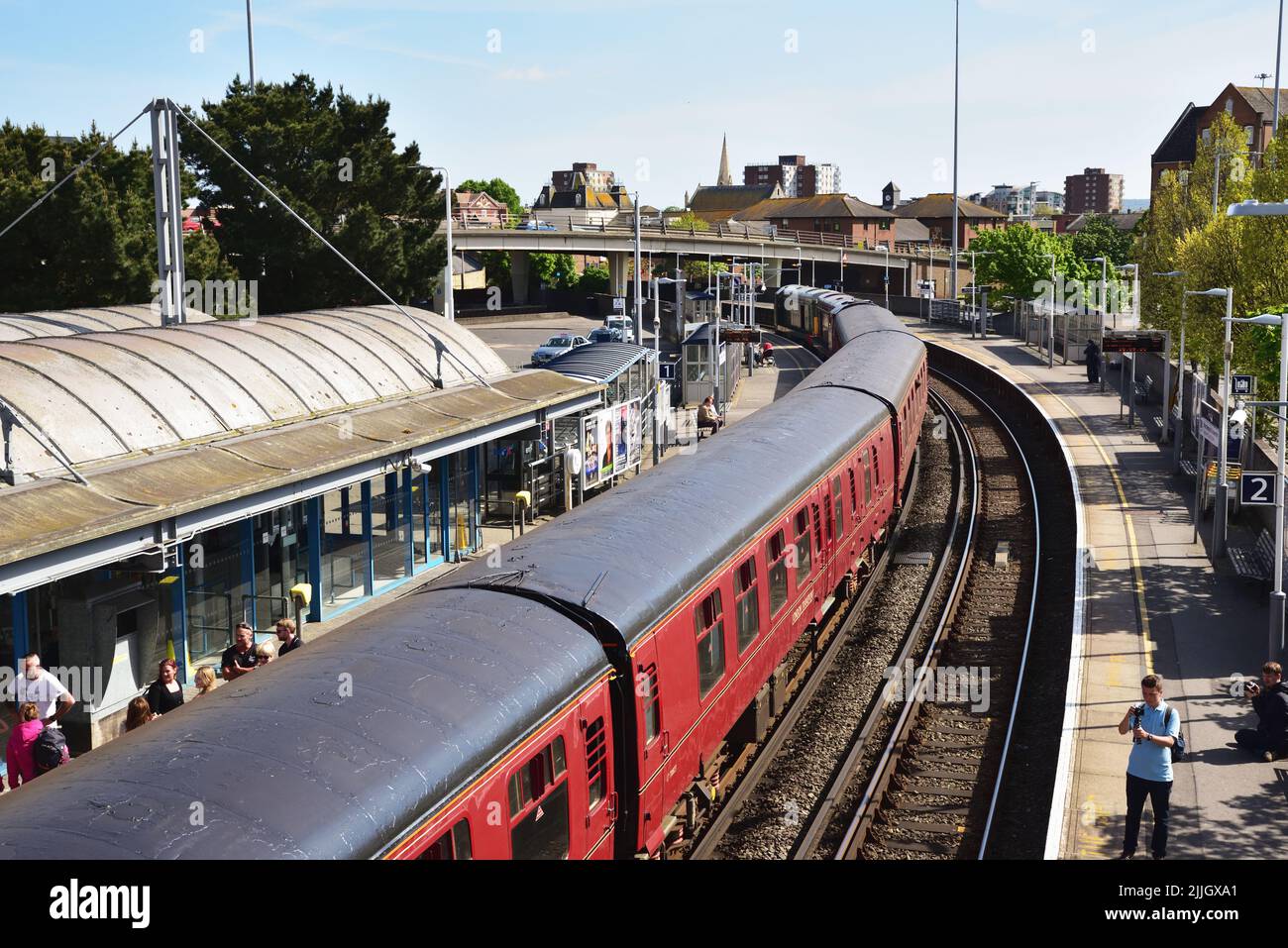 Vintage railway poole hi-res stock photography and images - Alamy