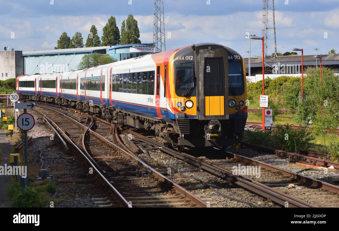 South Western Railway Class 444 Desiro electric multiple unit 444012 ...