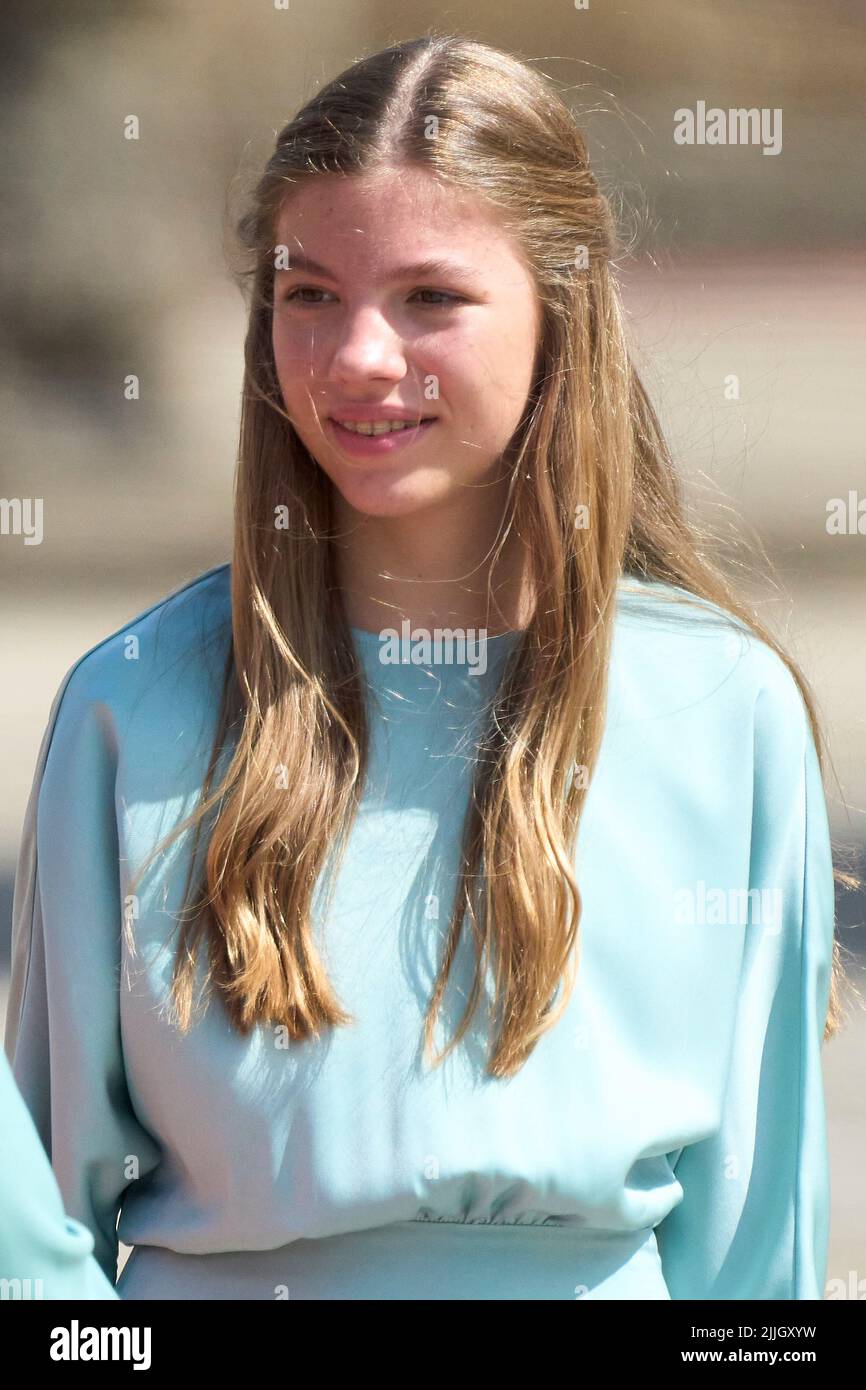 25-07-2022 Compostela Princess Sofia attend the national offering tot ...