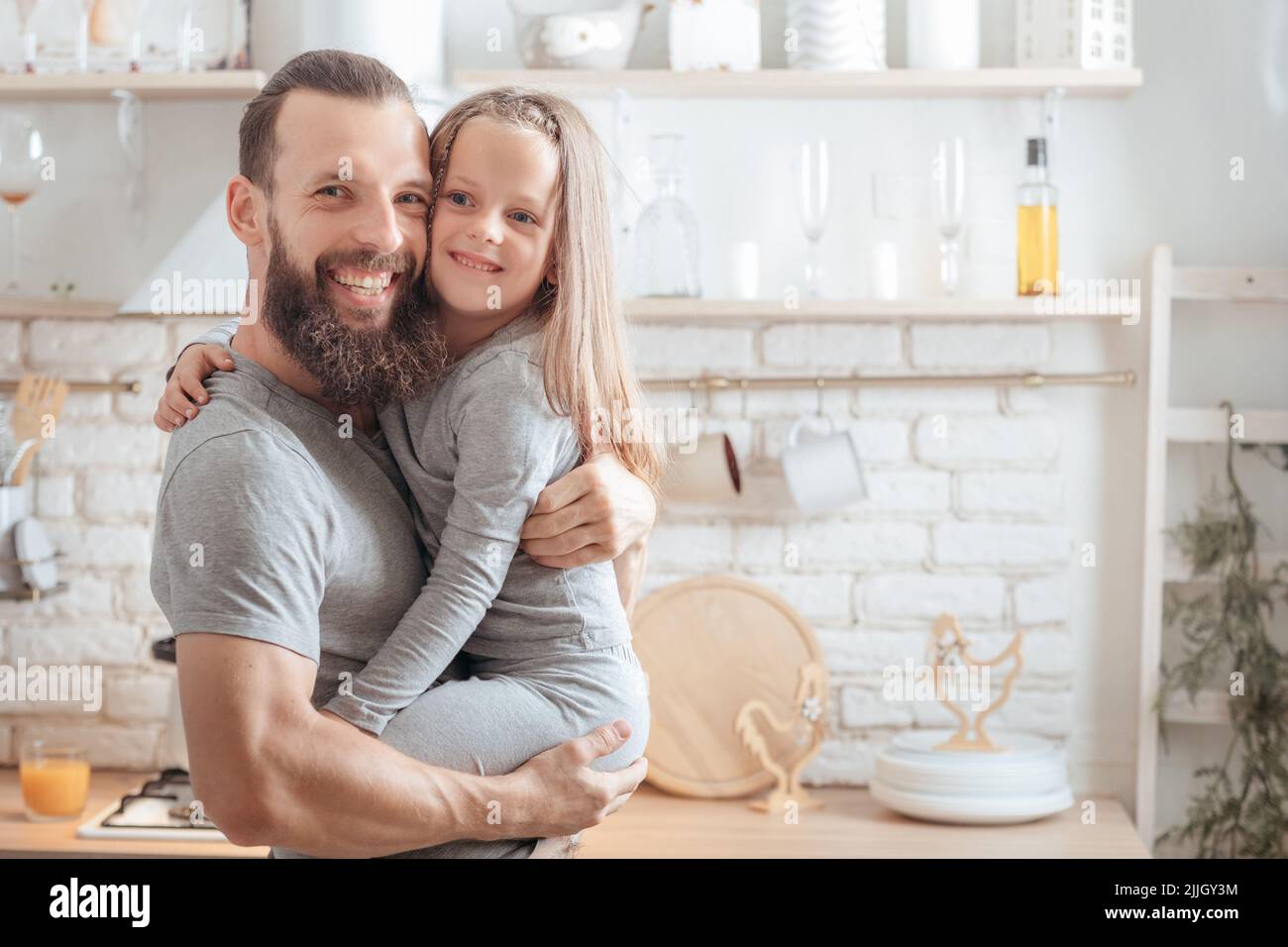 happy family leisure father daughter relationship Stock Photo - Alamy
