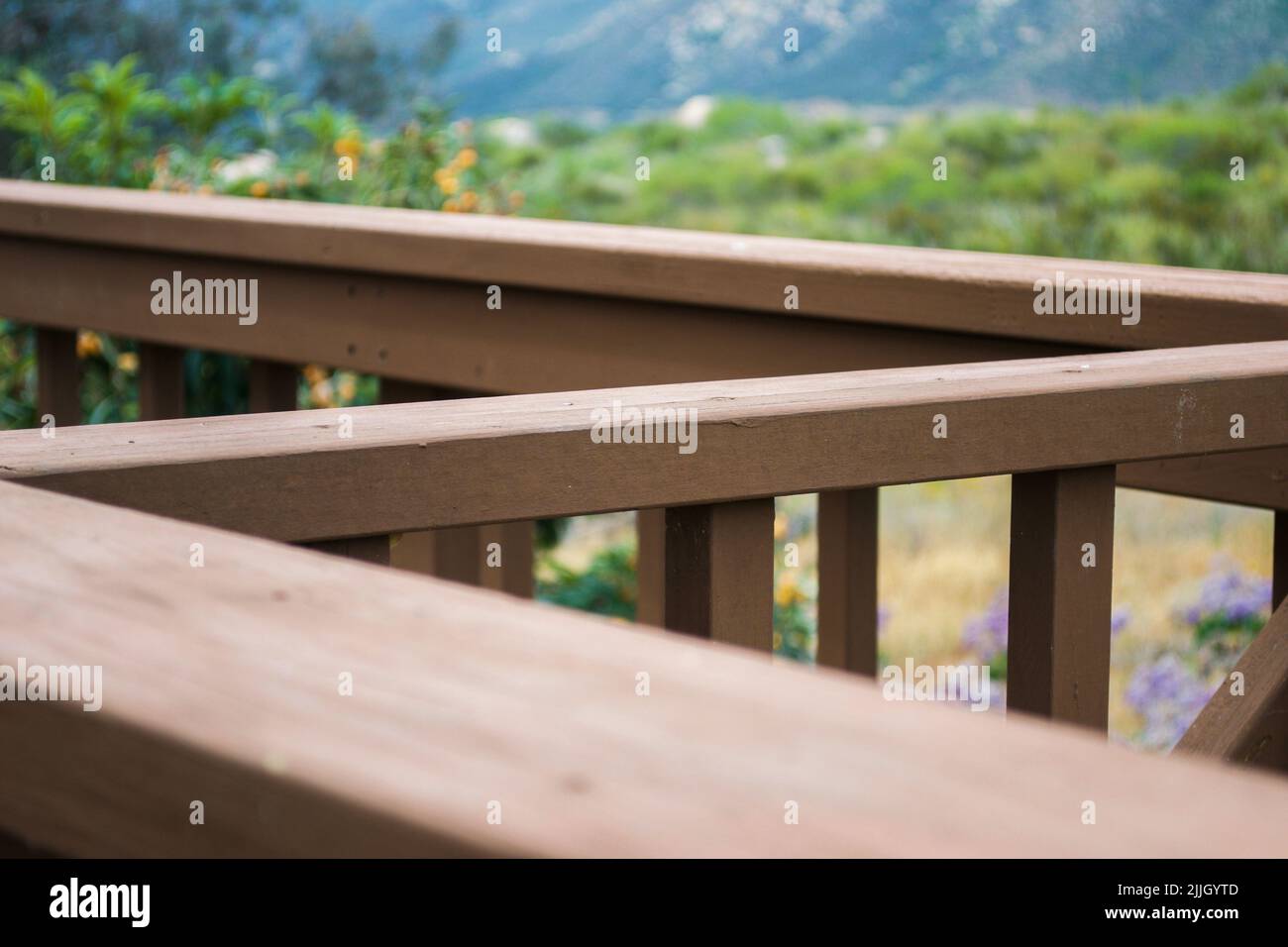 Abstract balcony railing zig zag pattern Stock Photo - Alamy