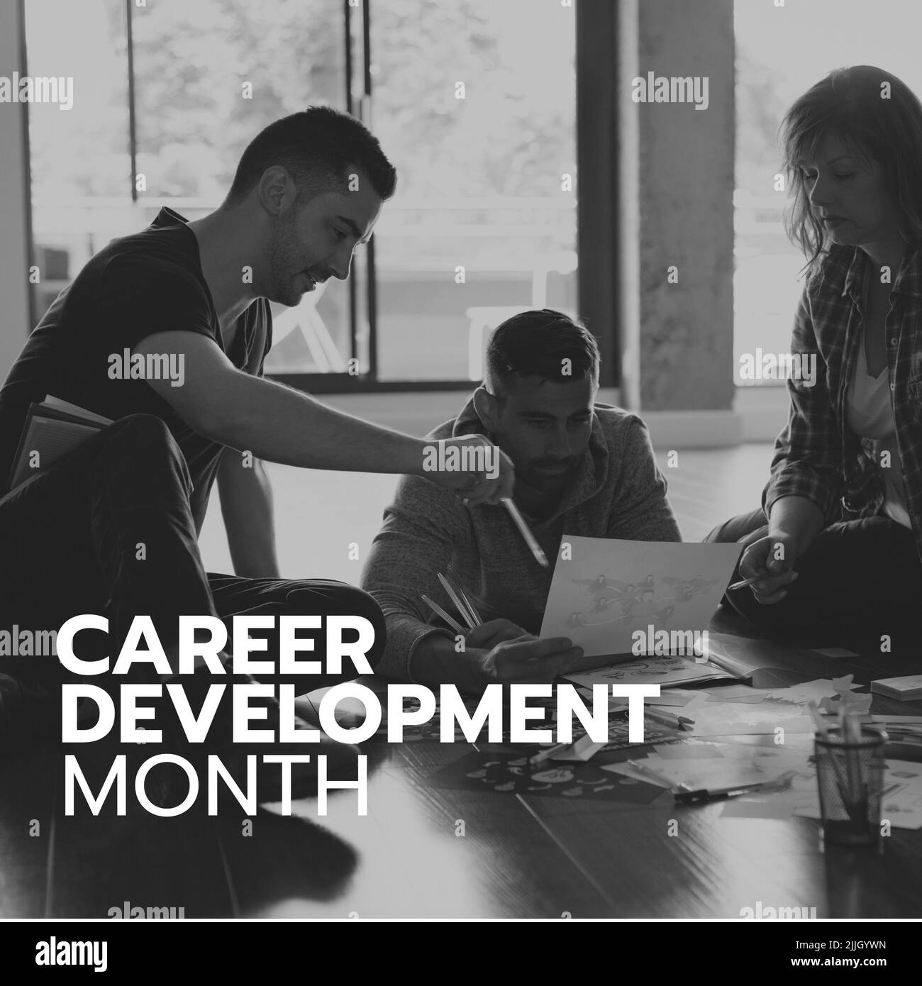 Coworkers communication Black and White Stock Photos & Images - Alamy