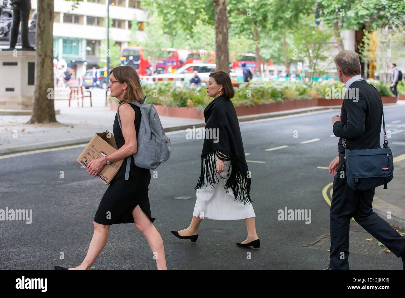 London, England, UK. 26th July, 2022. Lady HIROKO BARCLAY is seen ...