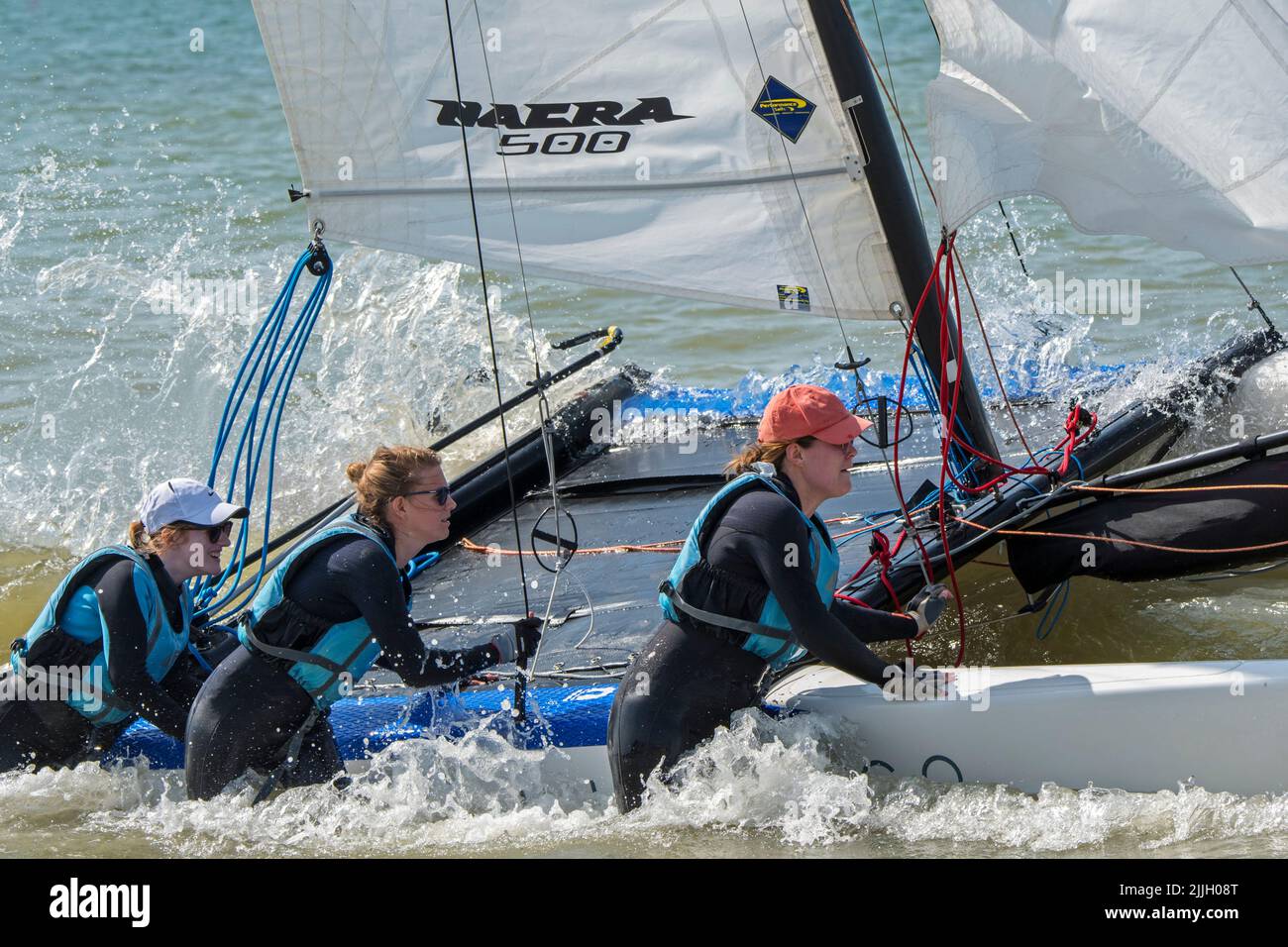 Beachable catamaran hi-res stock photography and images - Alamy