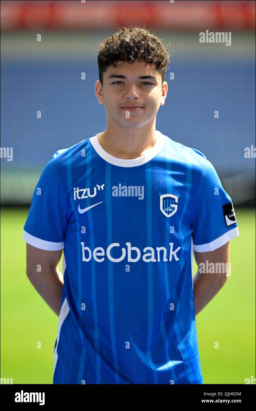 Genk, Belgium, 26 July 2022, Jong Genk's Sofiane Et Taibi poses for the ...