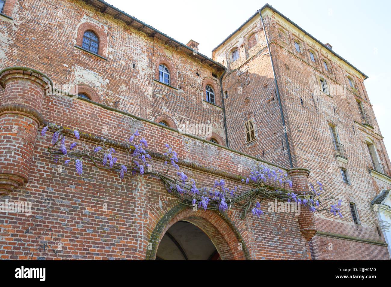 Pralormo, Italy, May 2022 The beautiful castle of Pralormo dating back ...