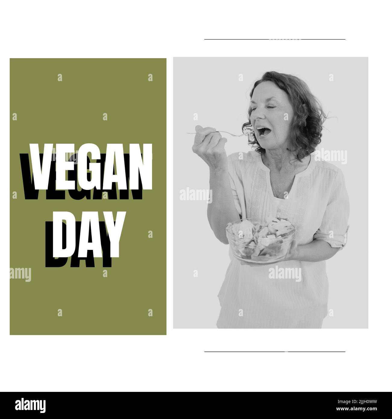 Vegan concept woman hi-res stock photography and images - Alamy