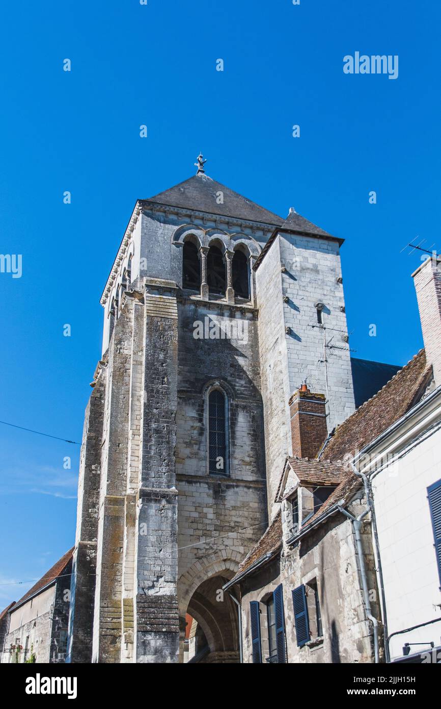 Saint-Aignan collegiate church in Saint-Aignan in the Loir-et-Cher ...