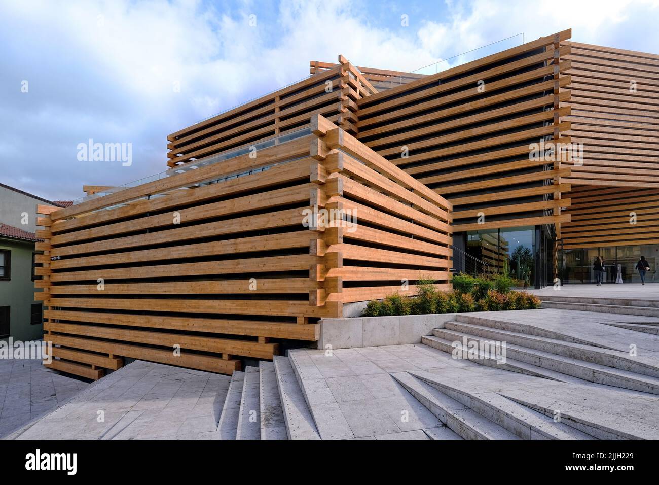 Eskisehir museum kengo kuma architectural hi-res stock photography and ...