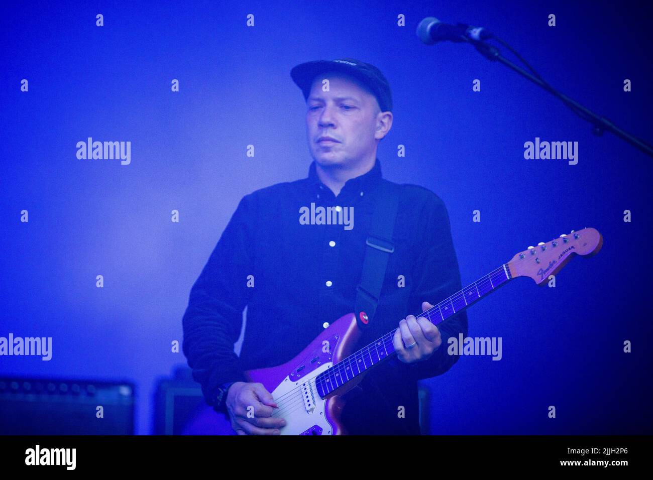 Jodrell Bank, Cheshire, UK. 23rd July, 2022. Scottish post-rock band ...