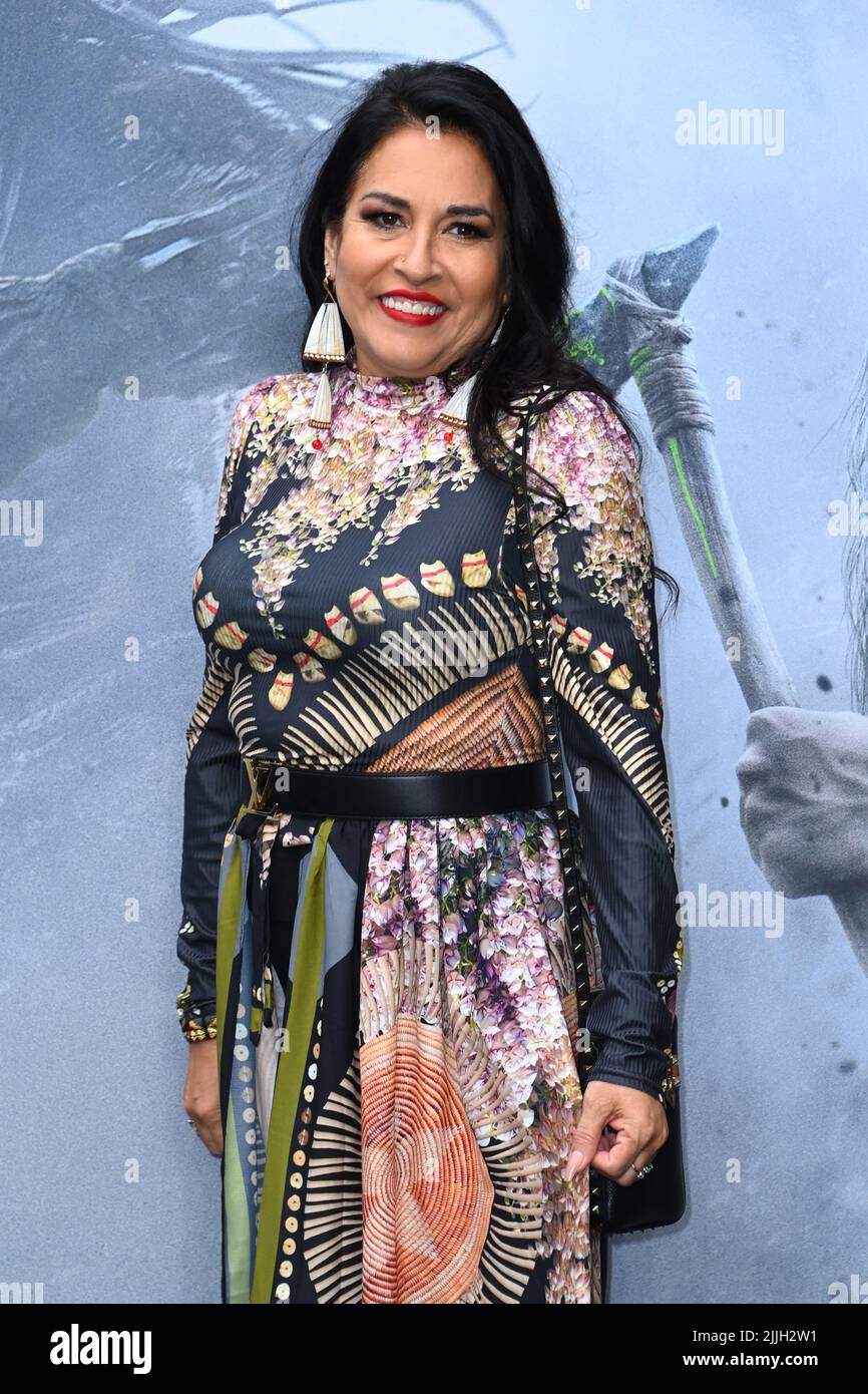 London, UK. 26 July 2022. Jhane Myers attending the UK Gala screening ...