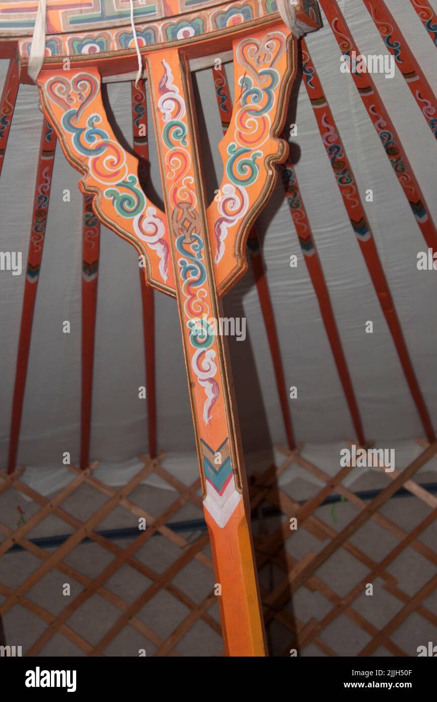 Mongolian ger interior hi-res stock photography and images - Alamy