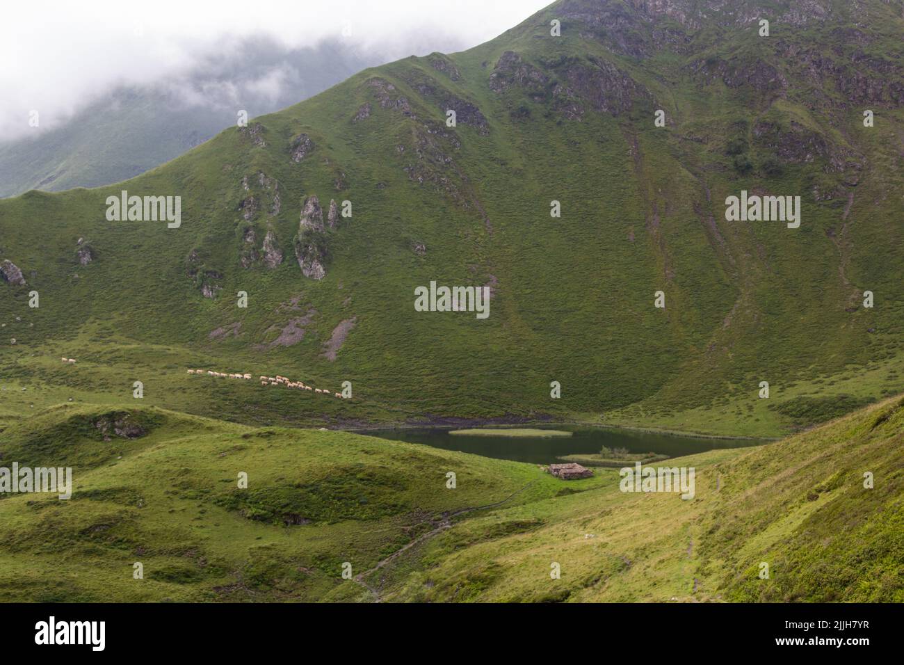 A scenic shot of the Pic du Midi, the Pyrenees, France Stock Photo - Alamy