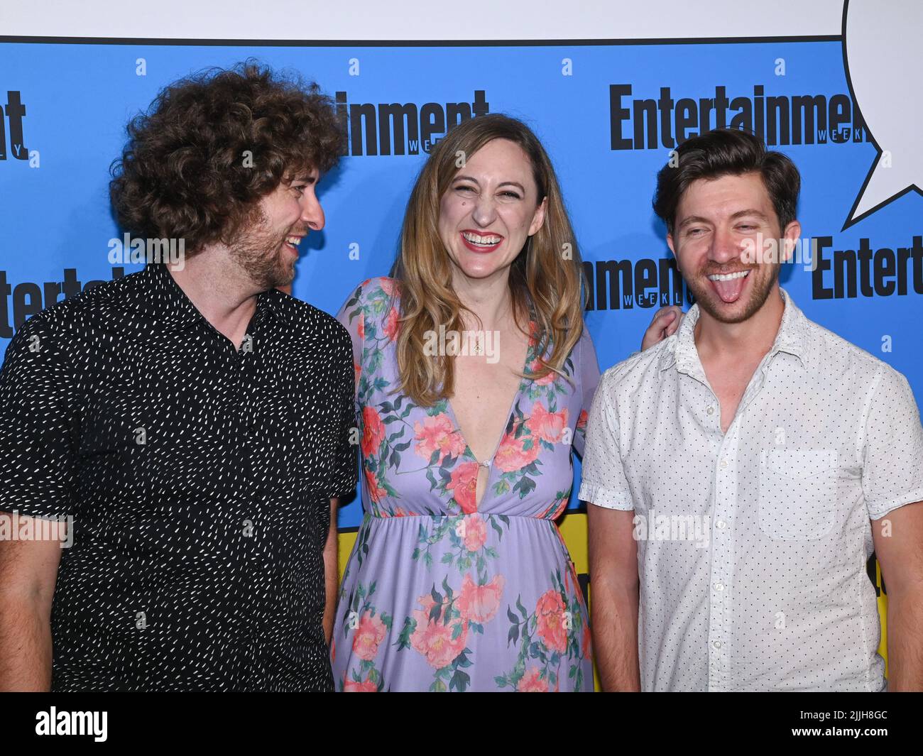 23 July 2022 - San Diego, California - Kieran Valla, Darcy Fowler, and ...
