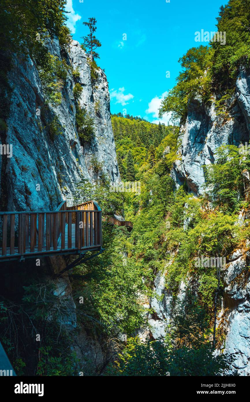 Horma Canyon. Kure Mountains National Park. Horma Canyon hiking trail ...