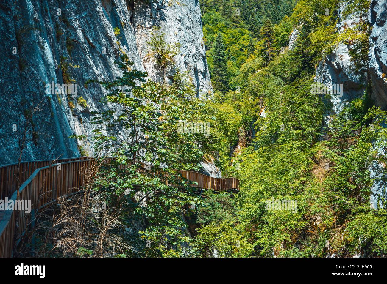 Horma Canyon. Kure Mountains National Park. Horma Canyon hiking trail ...