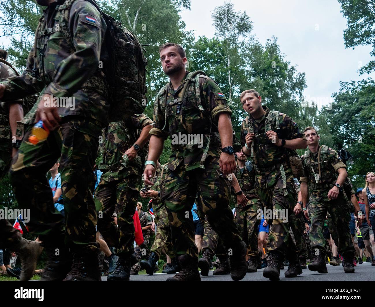 Nijmegen four days march hi-res stock photography and images - Alamy