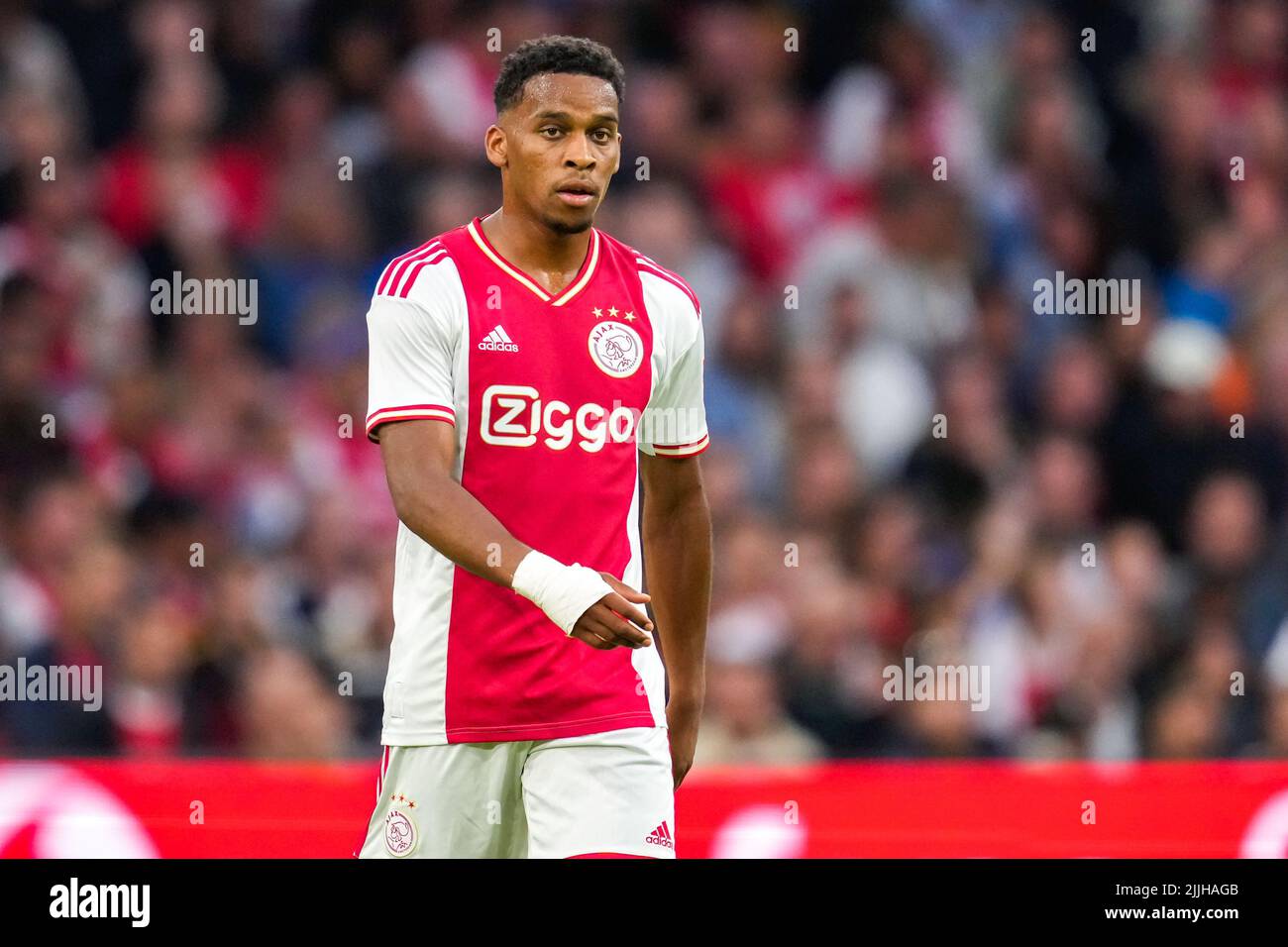 AMSTERDAM, NETHERLANDS - JULY 26: Jurrien Timber of Ajax during the ...