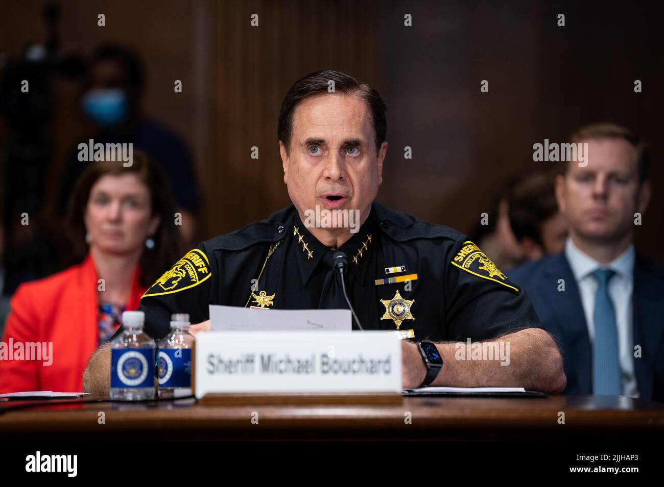 Washington, USA. 26th July, 2022. Michael J. Bouchard, Sheriff of ...