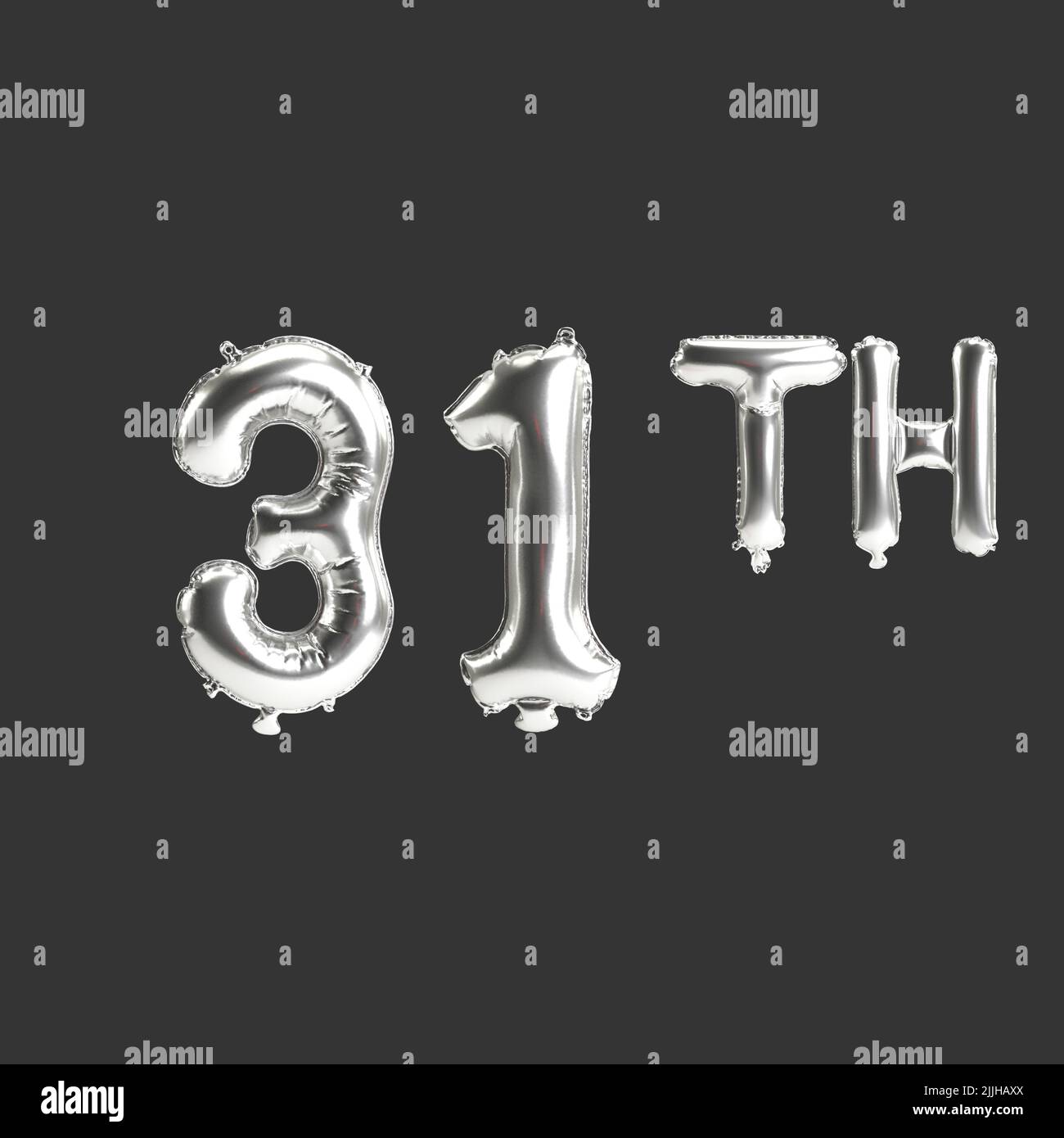 Happy birthday number 31 greeting hi-res stock photography and images ...